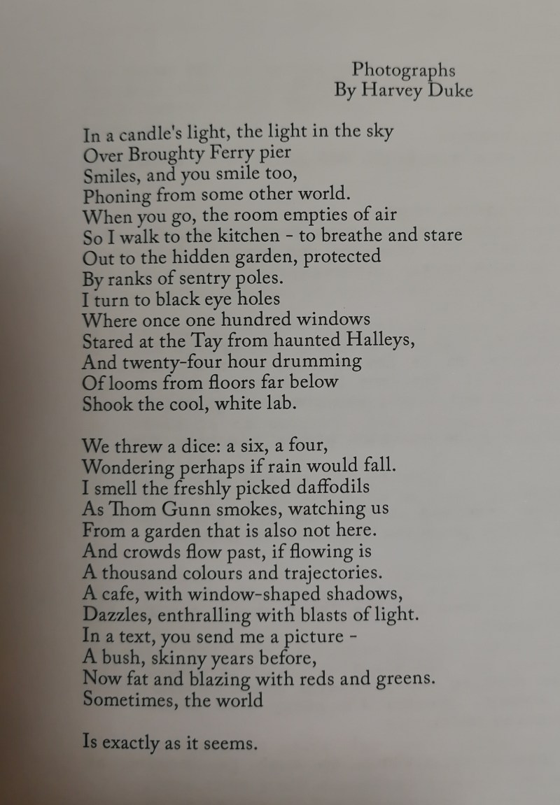 Poems – HARVEY DUKE
